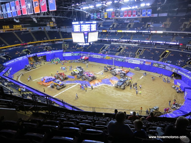 HOVER MOTOR COMPANY: Monster Jam hits Nashville's Bridgestone Arena