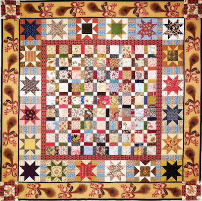 Civil War Quilts: Stars in a Time Warp: Finishes in 2017