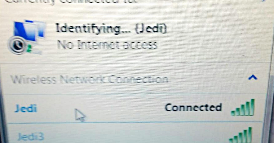 Prairie Rim Tech: Identifying... No Internet Access