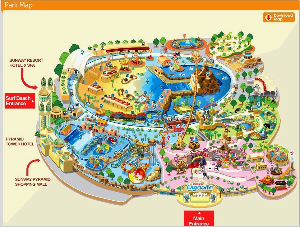 Ke Sunway Lagoon Selepas 20 Tahun :) - ..Life is Beautiful..