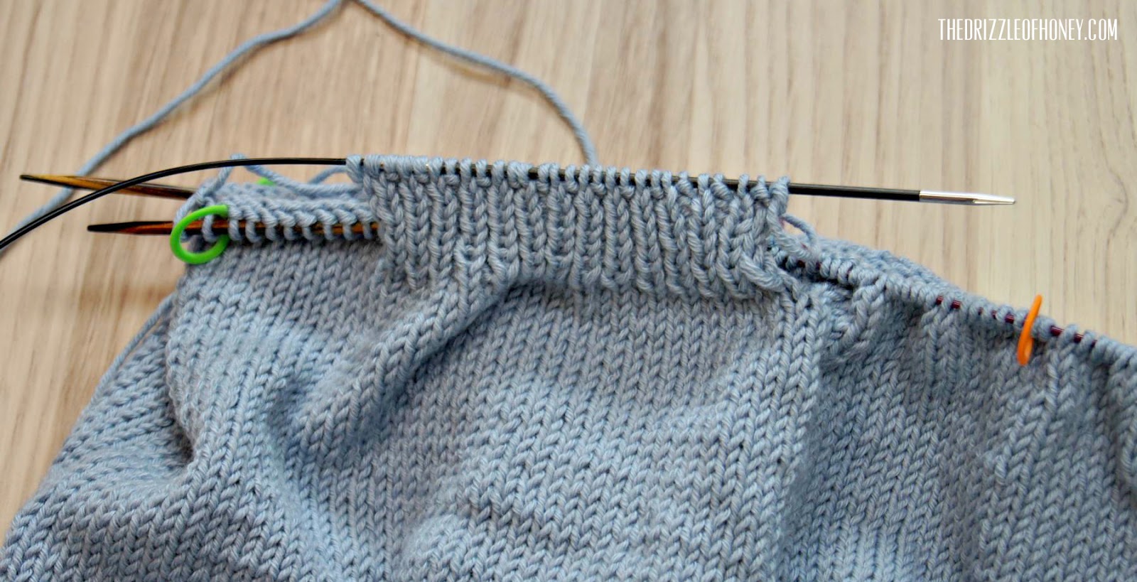 The Drizzle of Honey: Tutorial: How to knit pockets