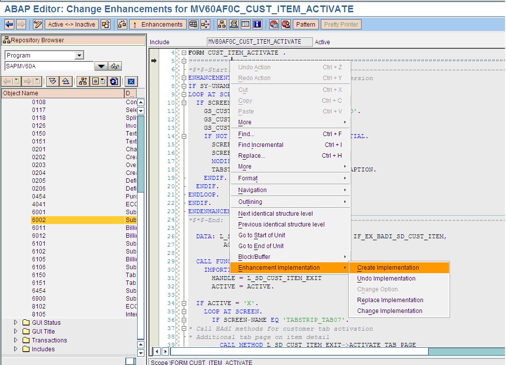 My Experiments with SAP: Adding custom tab to the transaction vf01/vf02 ...