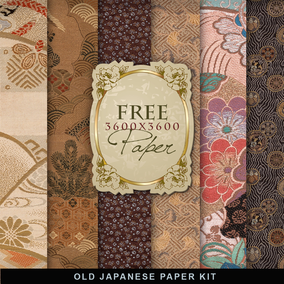 Freebies Old Japanese Paper:Far Far Hill - Free database of digital ...
