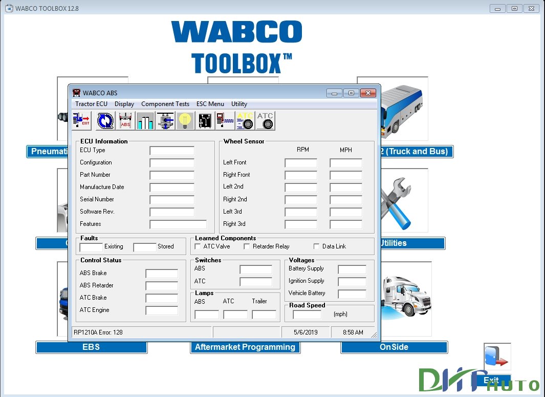Meritor WABCO TOOLBOX v12.8 Full [01.2019] - Automotive Library