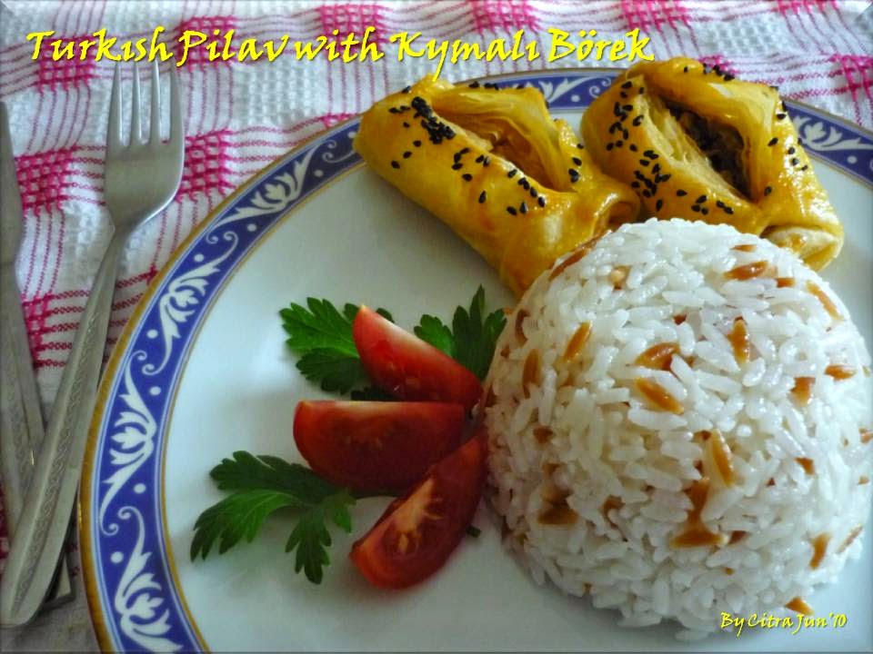 Citra's Home Diary: Sehriyeli Pilavı (Turkish Pilaf)