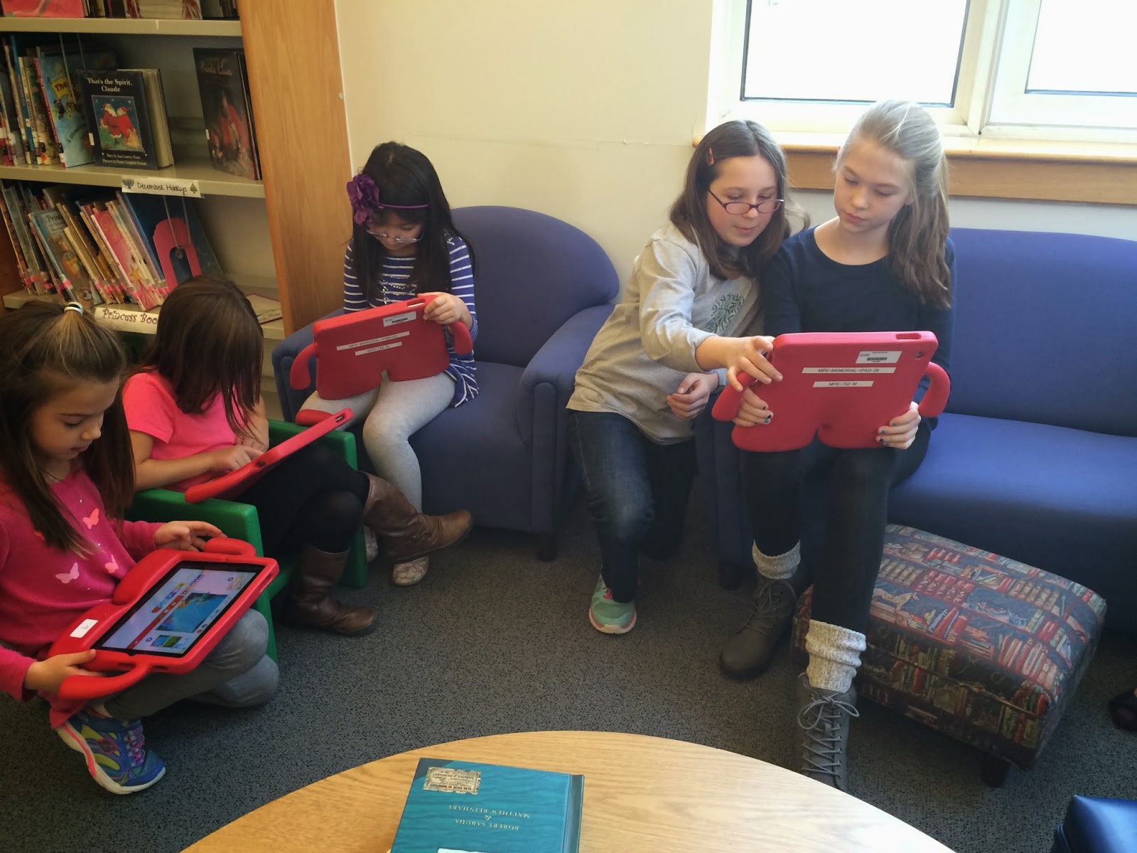 @ The Memorial School Library: Our Hour of Code