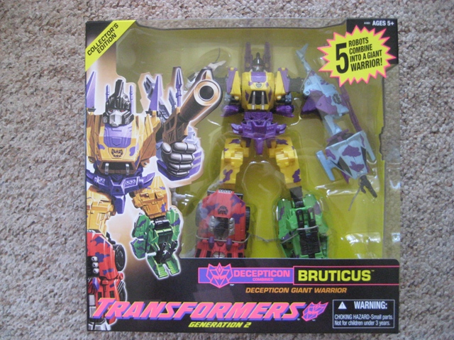 ChCse's blog: Toy Review: Transformers Generations FOC G2 Bruticus