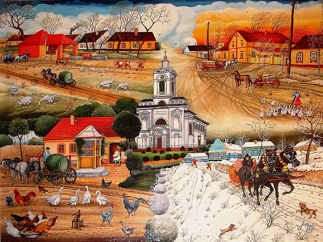 Jan Bačur | Serbian Naive Art info