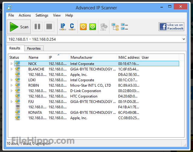 Advanced IP Scanner Offline Installer - JIJIsoftware