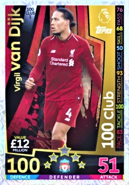Trading Card Hub.UK: Topps Match Attax Extra 2018-2019 100 Club Set