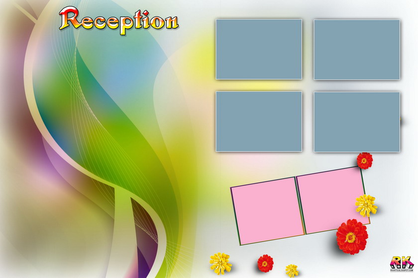 Digital Background and Photo Albums 05 Template Sheet size 8x12 Inches ...