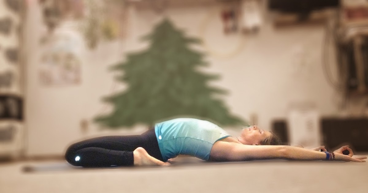 Barefoot Angie Bee: Supine Twist and Reclining Hero Pose