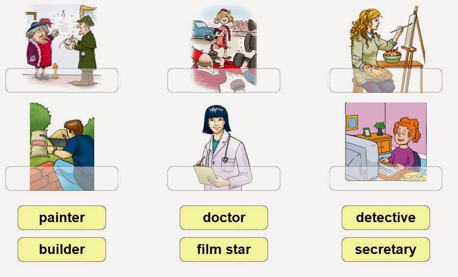 Les Roquetes English Blog: JOBS activities (5th grade)