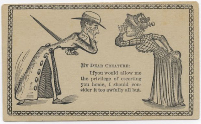 Acquaintance Cards: These Pickup Cards From the 19th Century Are ...