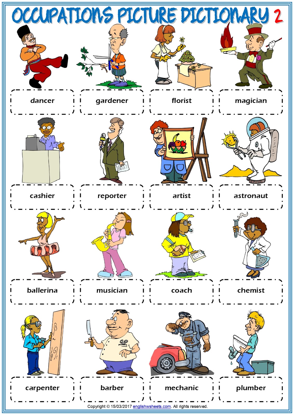 .: People and professions