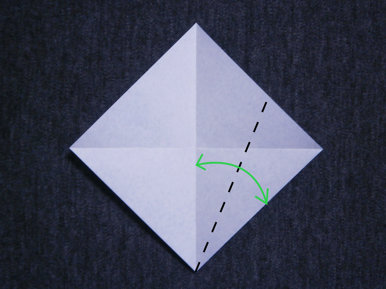 KATAKOTO ORIGAMI: Step5 "Rabbit ear fold"