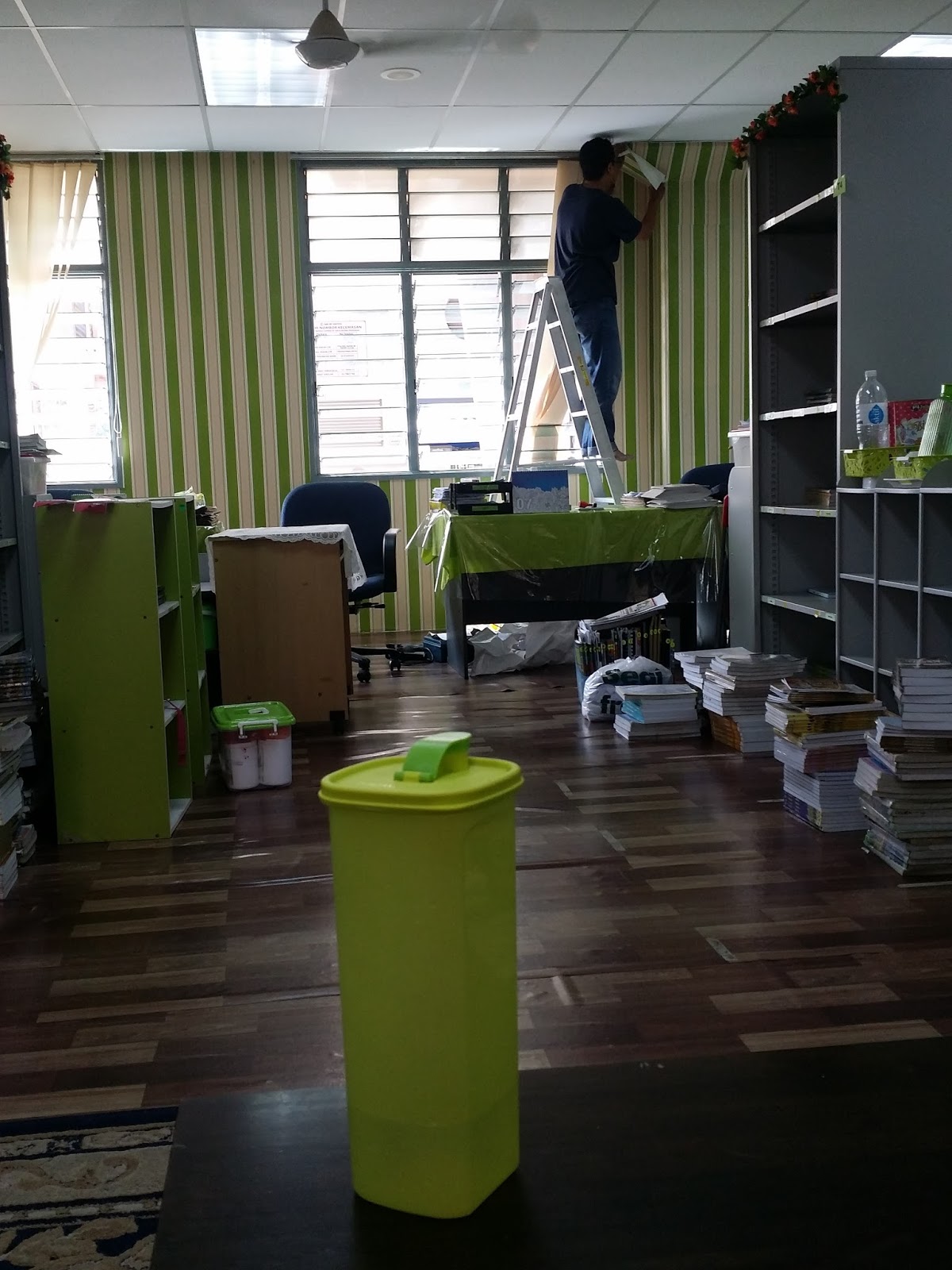 SPBT SMK SRI SENTOSA KL: BILIK BOSS SMK SERI SENTOSA SEBELUM & SELEPAS