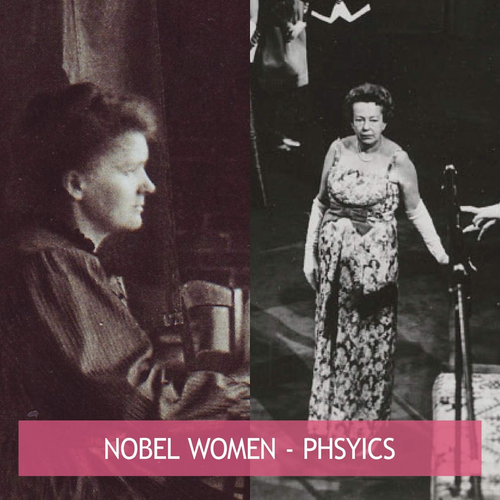 Nobel Women - Physics ~ Self-Rescuing Princess Society