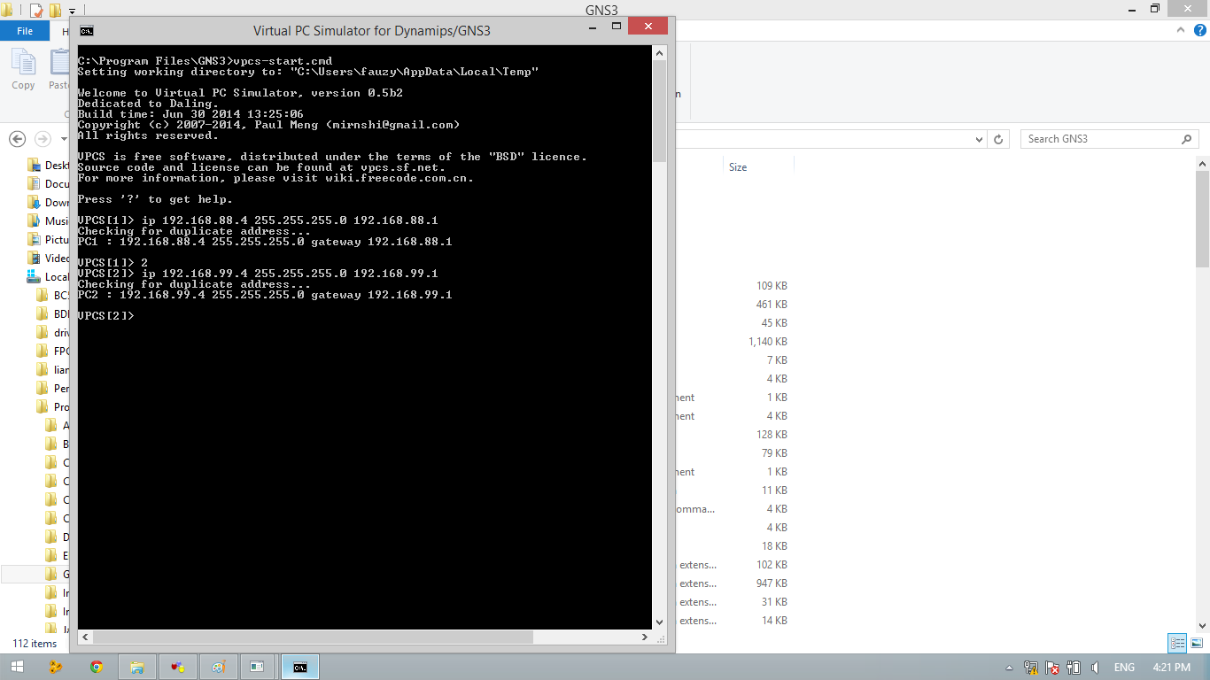 MikroTik Network Simulator (GNS 3) | Kyuuketsu
