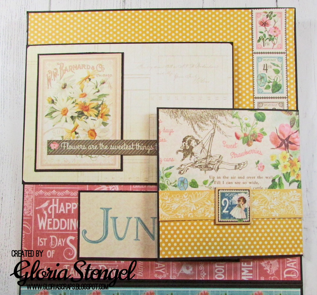 Scraps of Life: Graphic 45 Calendar Folio Series - June
