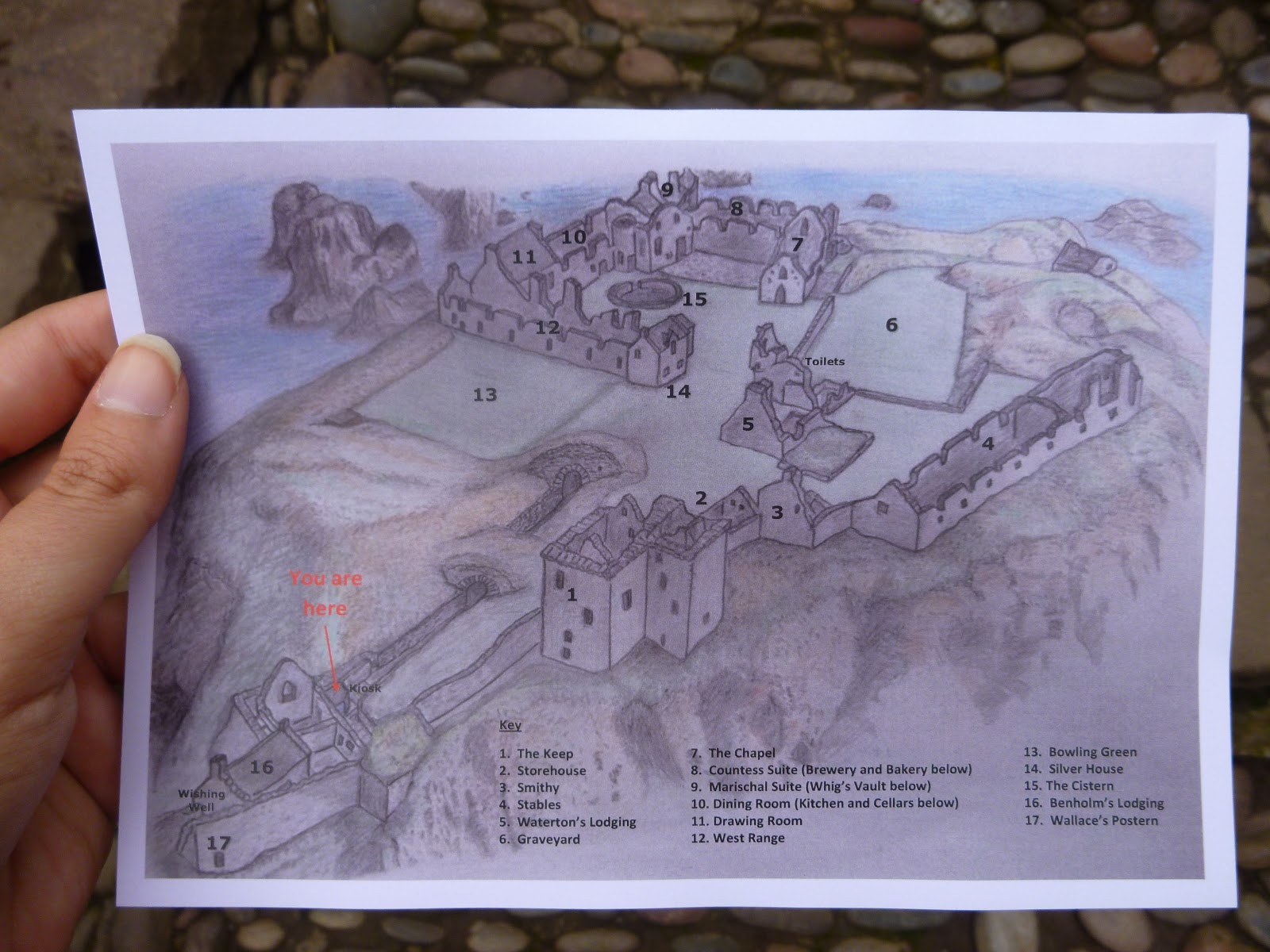 Le château de Dunnottar / Dunnottar Castle