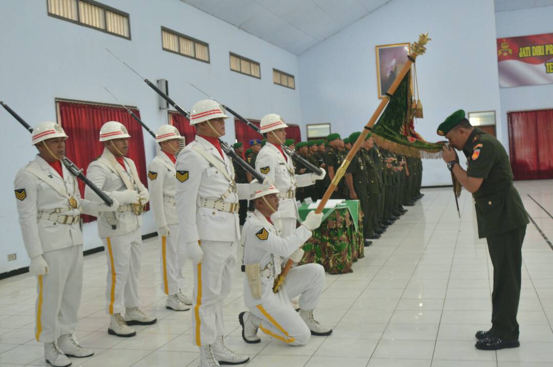 Tradisi Satuan Penerimaan Prajurit Korem 071/WK. | NEWS