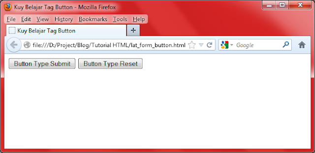 Cara Membuat Tombol di HTML Menggunakan Tag Button