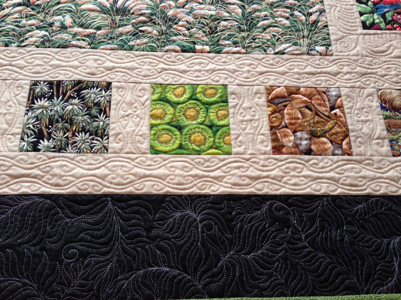 byannelize : Kiwi quilt done
