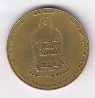 The Ham and Egger Files: Bell's Scotch Whisky token from a Scottish ...