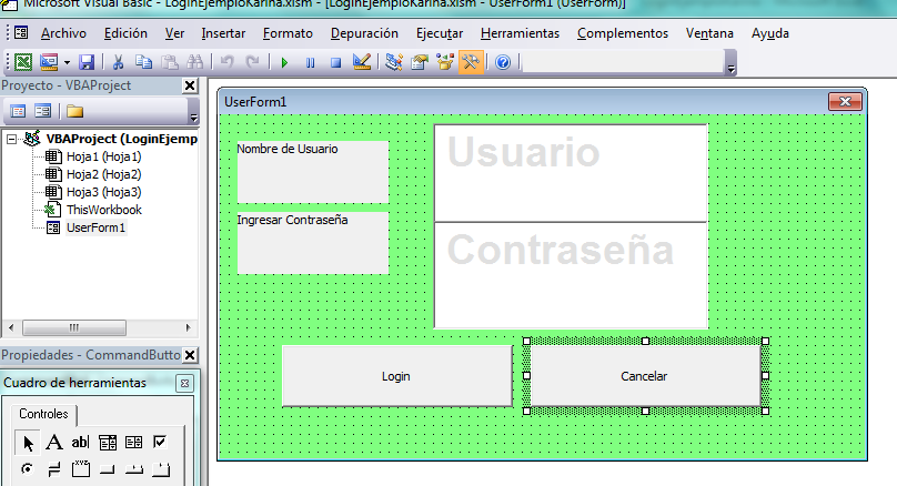 Ayuda en Access: Log-In en Visual Basic, Ingreso con usuario y contraseña