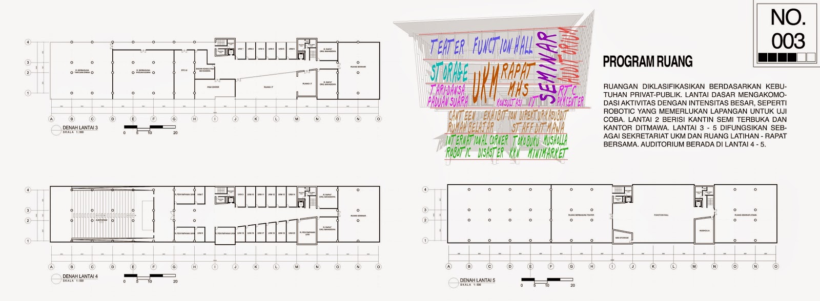 We Are The Yellow Jackets - Sayembara Student Centre (Pusgiwa) UI 2014 ...
