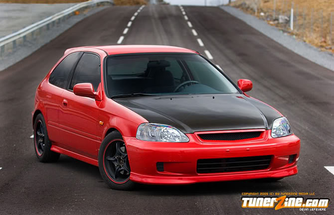 RS RACING MOTORSPORTS: TYPE - R FRONT LIP FOR CIVIC EK / EG