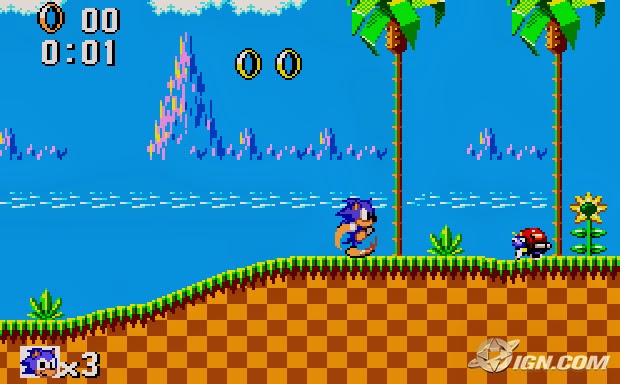 Slightly Livid Nerdiness: Sonic The Hedgehog Master System Review