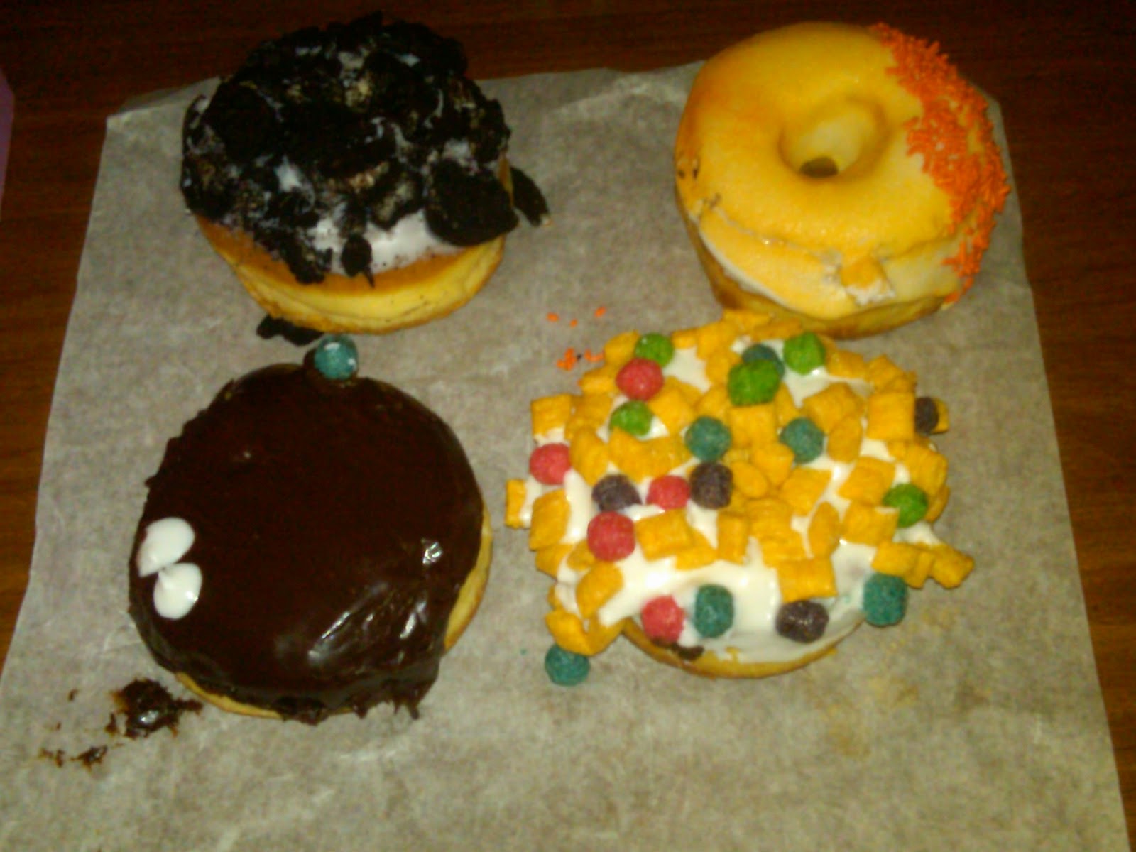 FOOD FASCINATION: "Risking our lives for a doughnut?#$@*&%$!!!"