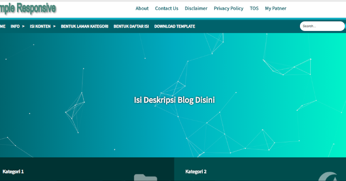 Cara Membuat Tampilan Home Page Seperti Milik Blog KodeJarwo