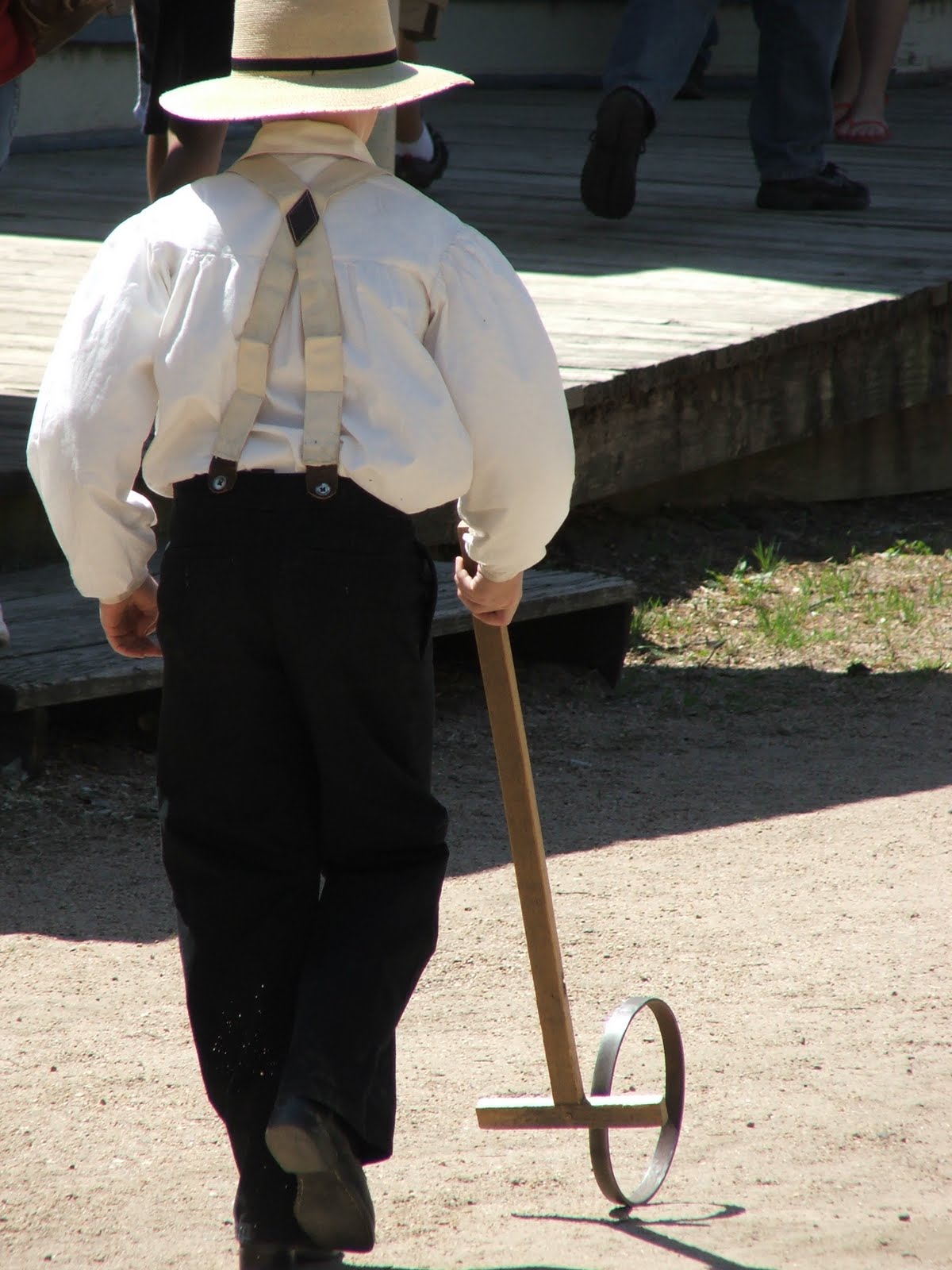 cmay's pic challenge: 4-17-11 Hoop Trundling