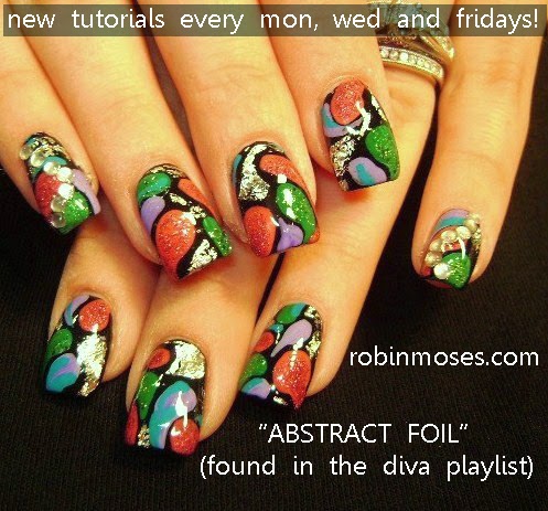 Nail Art by Robin Moses: "picasso nails" "nail art" "picasso nail art ...
