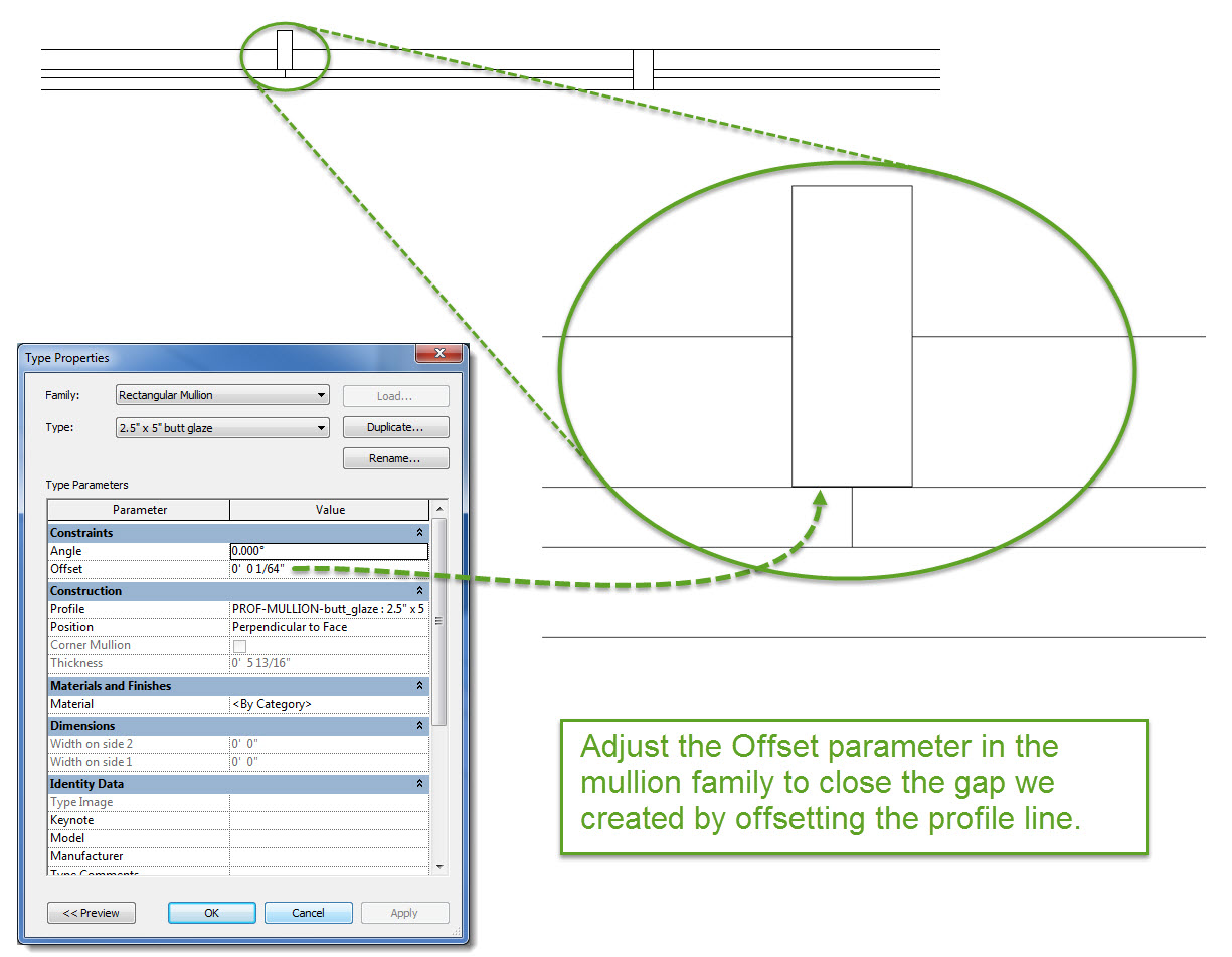 revitED: Profiling Curtain Wall Mullions