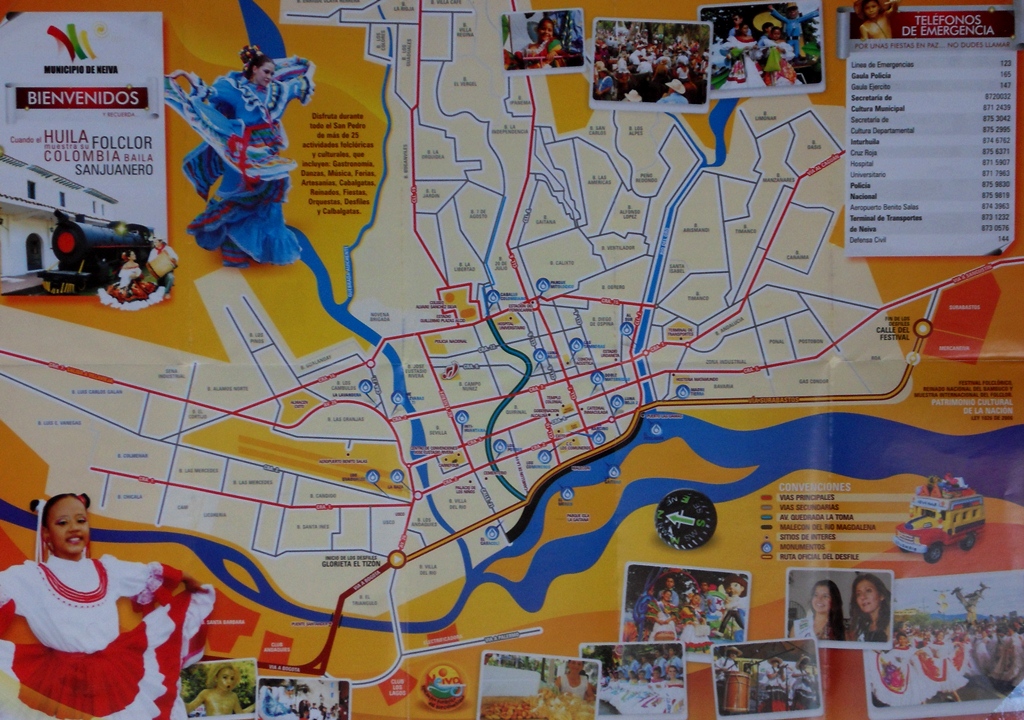 Neiva Huila Colombia: MAPAS DE NEIVA HUILA