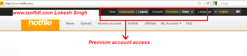 Download Unlimited from Hotfile using Premium cookie Hack | somozen