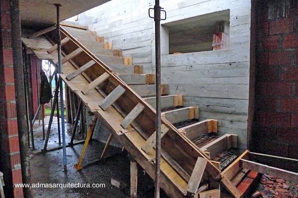 Escaleras o gradas (Definición, Clasificación y Elementos que las componen)