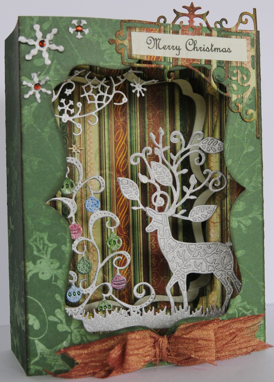 3D Box Card by Debbie Brownmiller - Cheery Lynn Designs Inspiration Blog