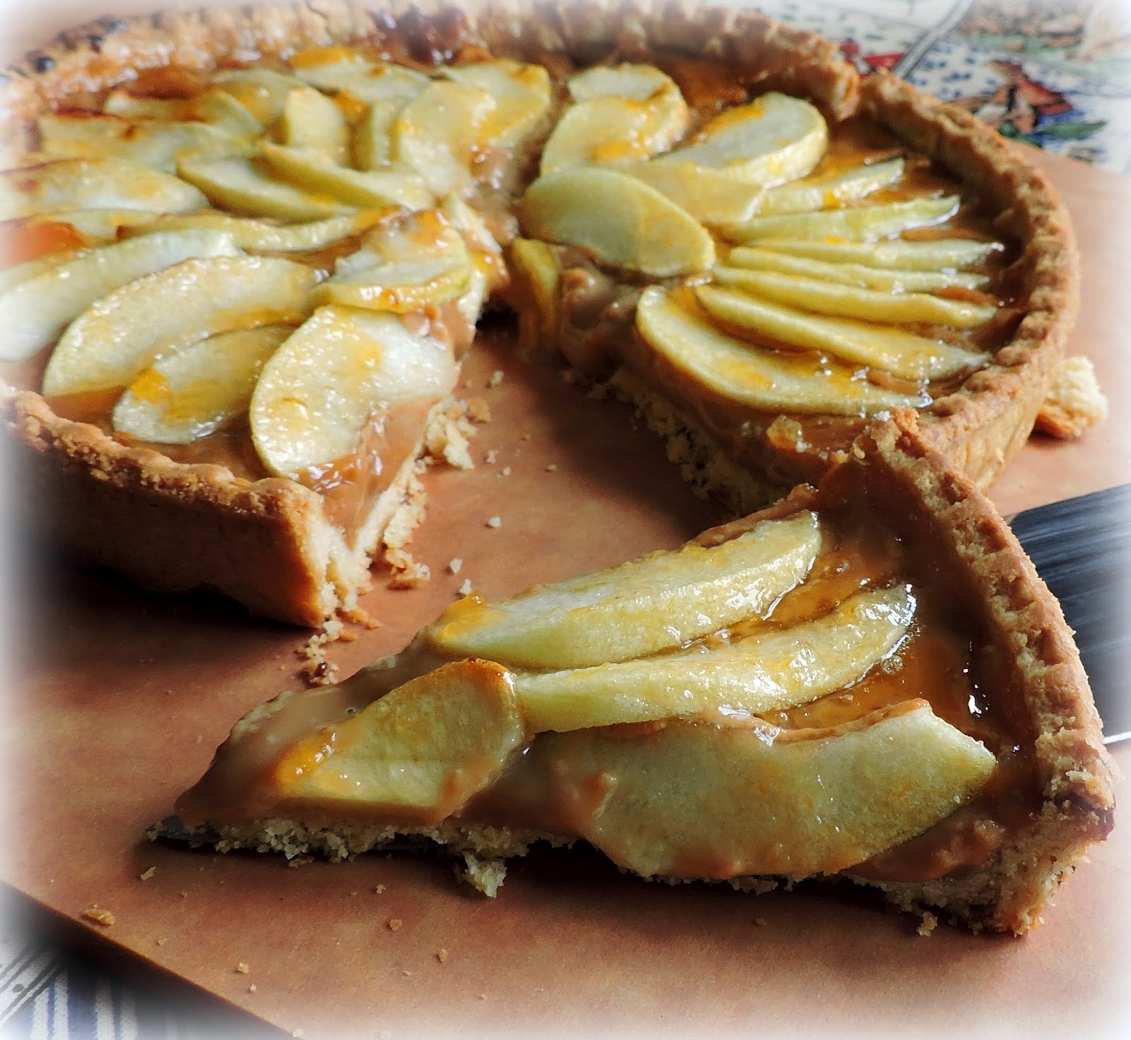 Toffee Apple Tart | The English Kitchen