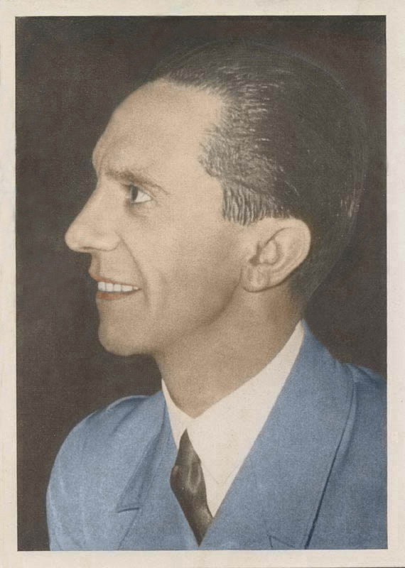 ESPEJO DE ARCADIA: JOSEPH GOEBBELS 4 (color): "Creer en la fuerza ...