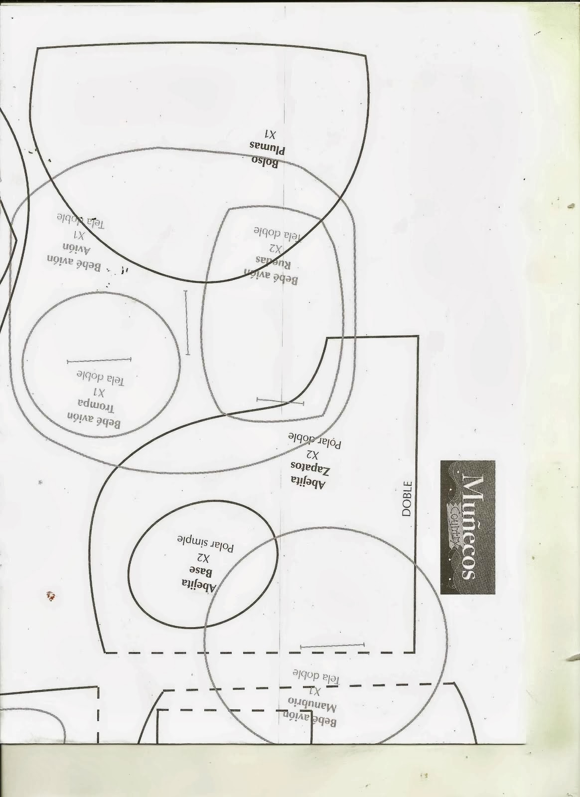 Bebê em Feltro com Molde Completo e PAP - Molde para Artesanato| Faça ...