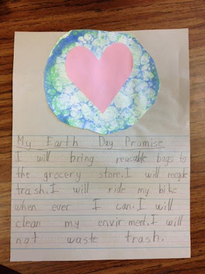 Simply Second Grade: Earth Day Promises!