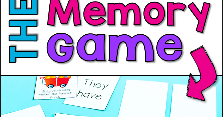 Corkboard Connections: The Memory Game: Making It Meaningful