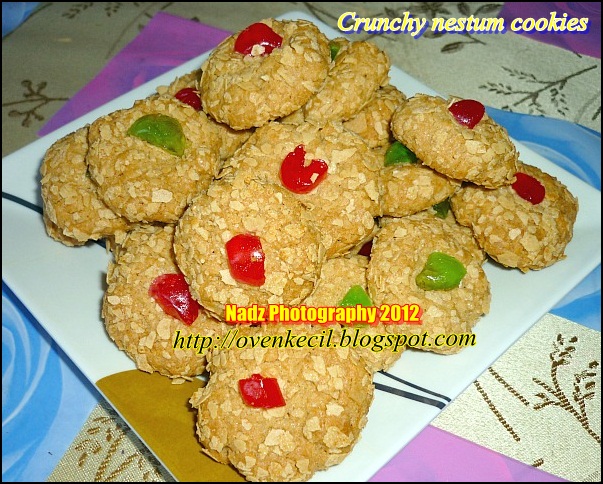 CUTE OVEN, SMALL KITCHEN: BISKUT NESTUM RANGUP (CRUNCHY NESTUM COOKIES)