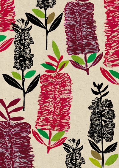 print & pattern: DESIGNER - blueberry paper