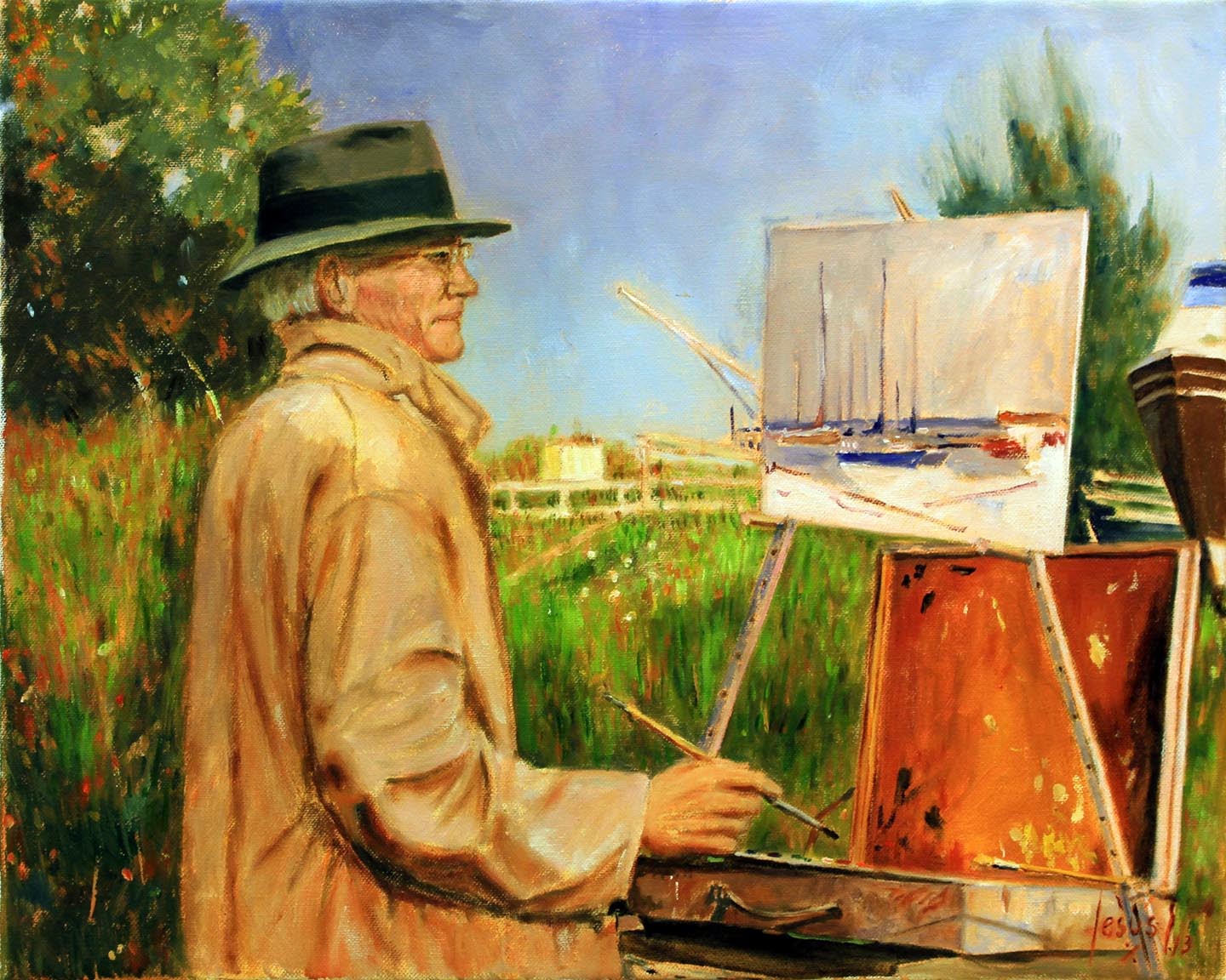 Arte Jesus Estevez Fuertes: MANLY MACDONALD PAINTING